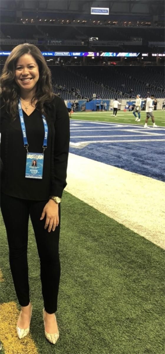 Detroit Lions Scouting Department Jessica Larmony Interview - Sports ...