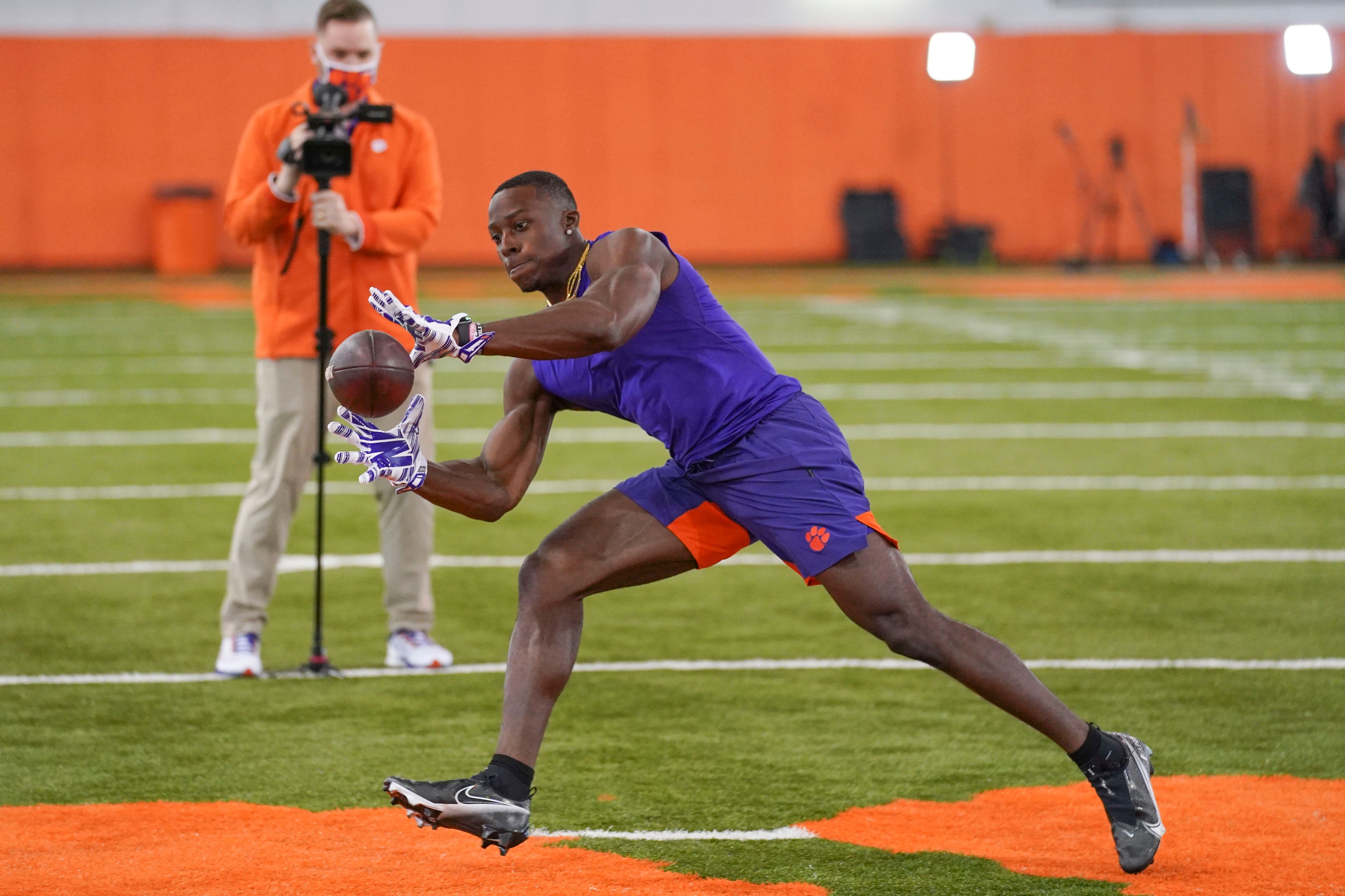 Clemson Tigers WR Cornell Powell Shines at NFL Pro Day - Sports ...