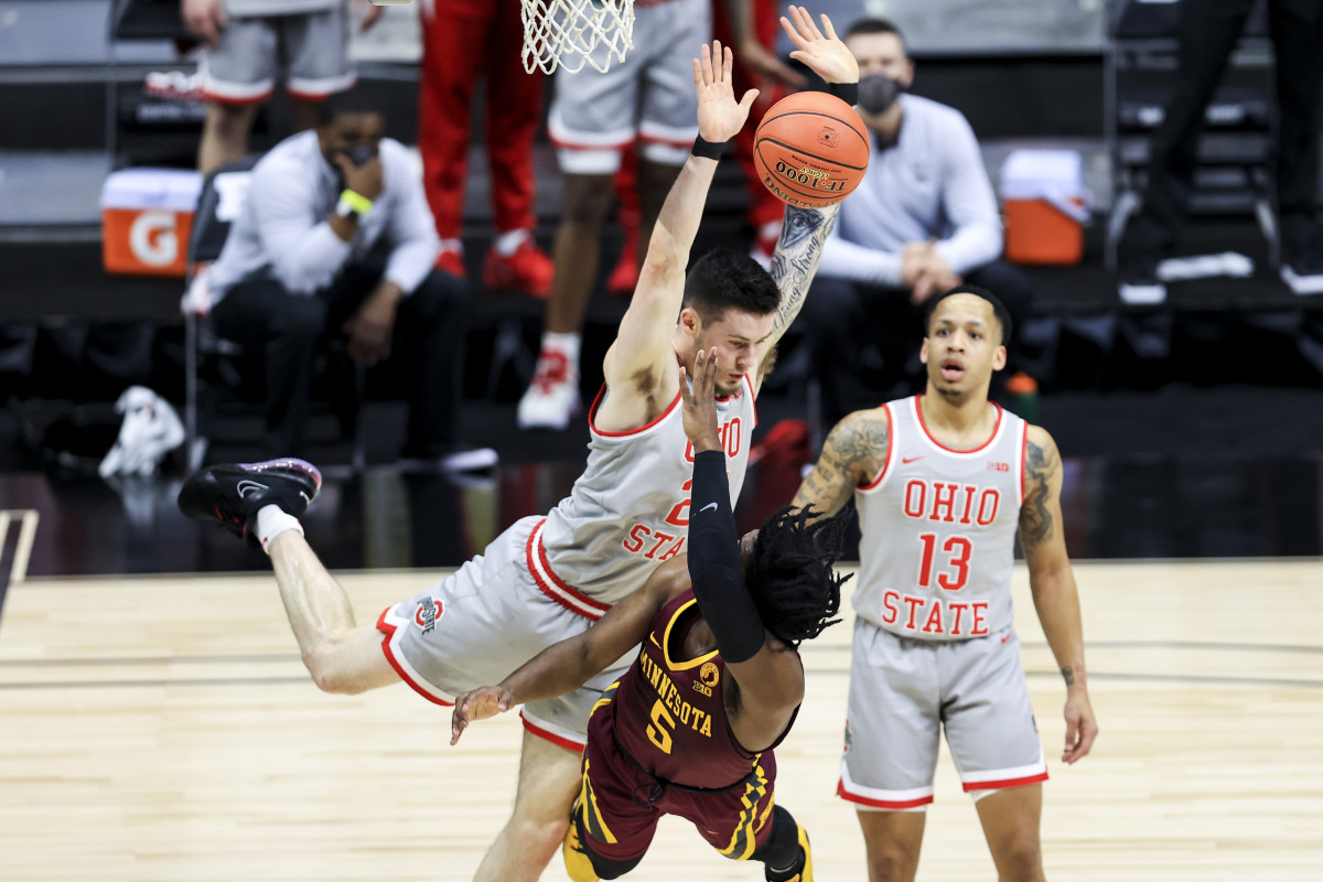 Ohio State Forward Kyle Young Out vs. Oral Roberts - Sports Illustrated ...