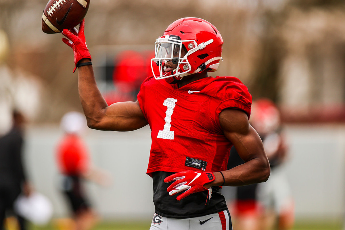 George Pickens Suffered ACL Injury at Practice for Georgia Football ...
