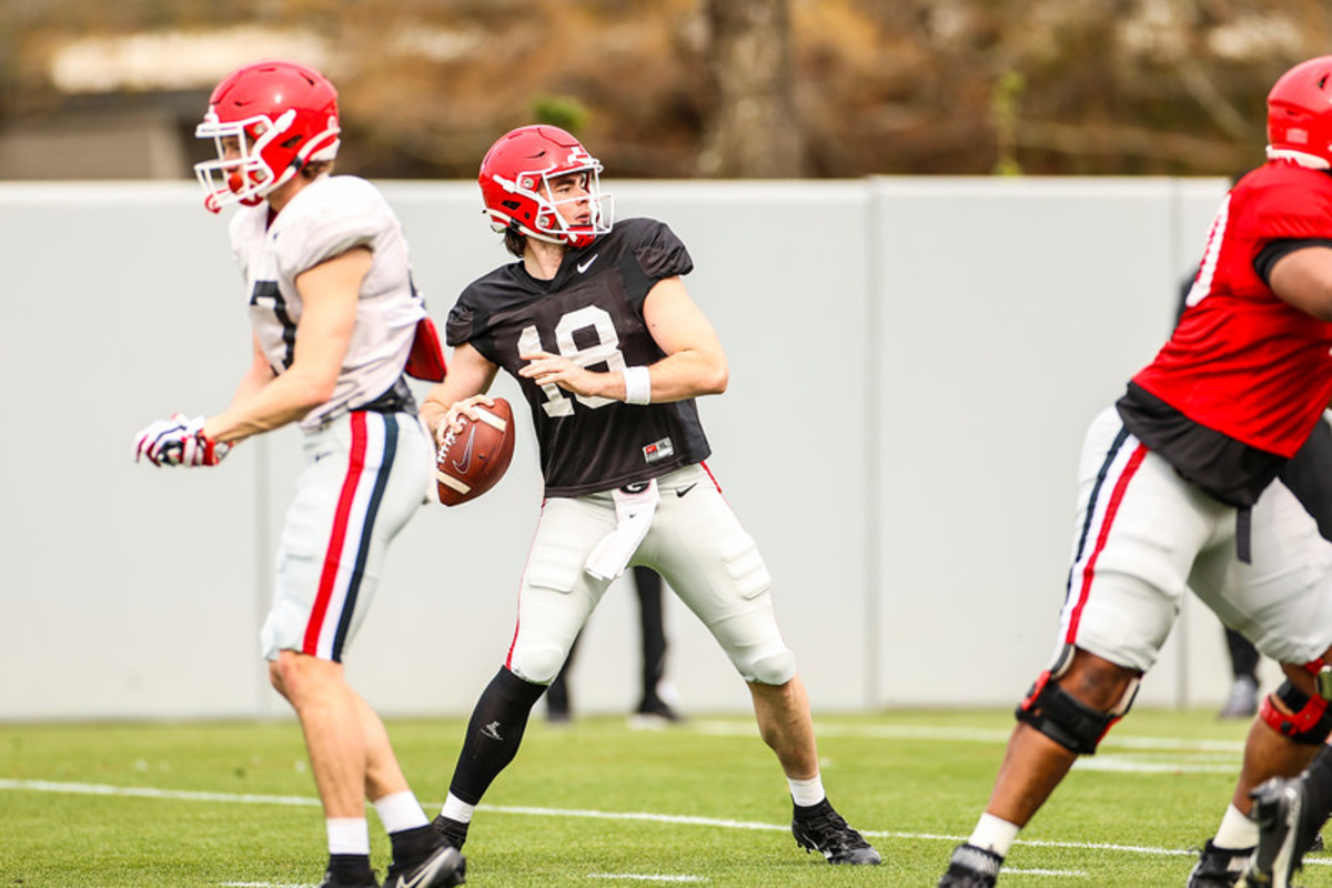 JT Daniels Emerging aAs True Leader for Georgia Football - Sports ...