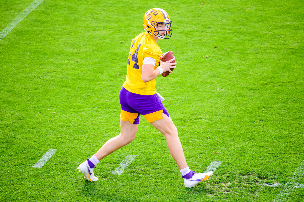 LSU Sophomore Max Johnson Says Quarterbacks Learning From One Another ...