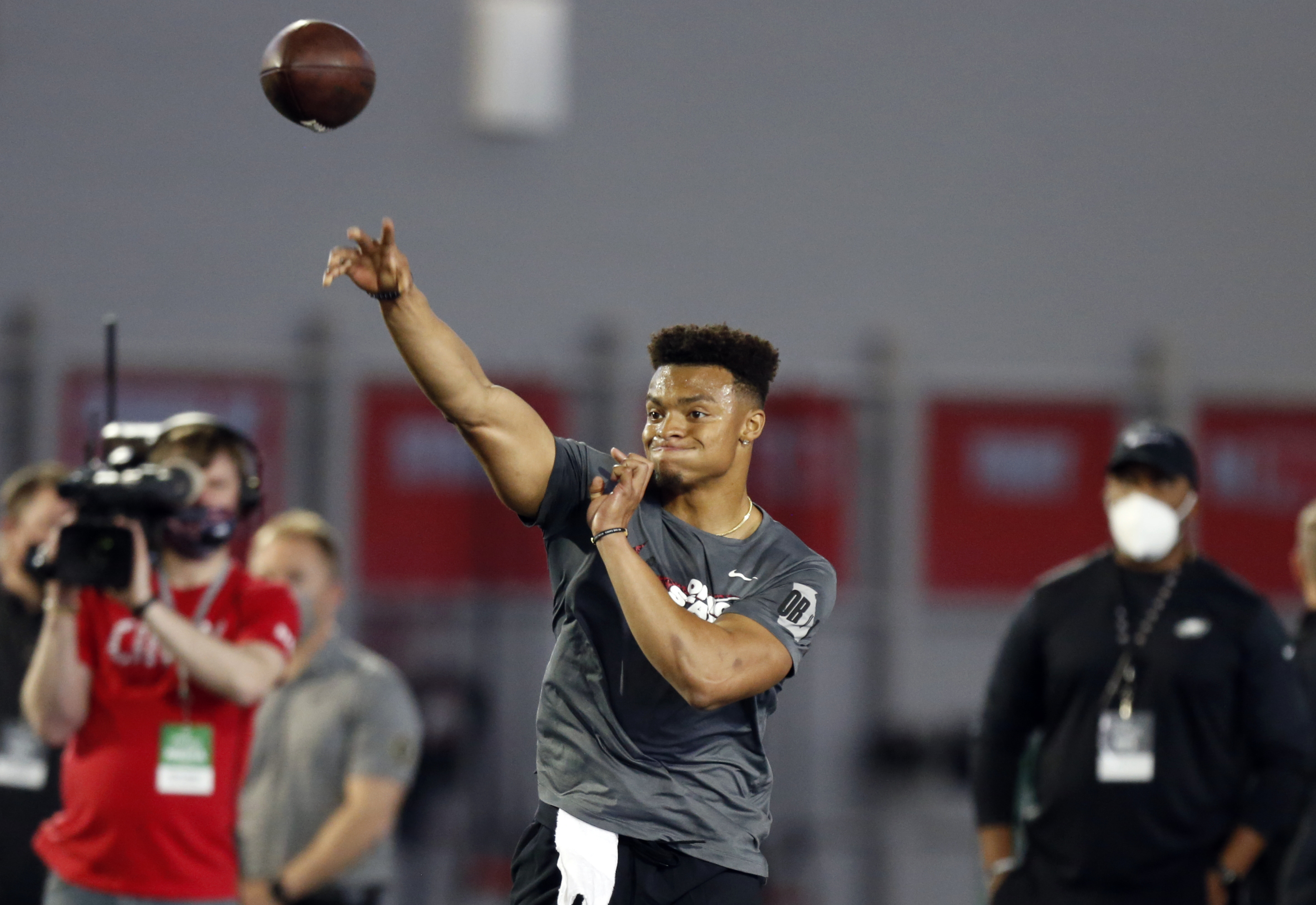Photos From Ohio State's 2021 Pro Day - Sports Illustrated Ohio State ...