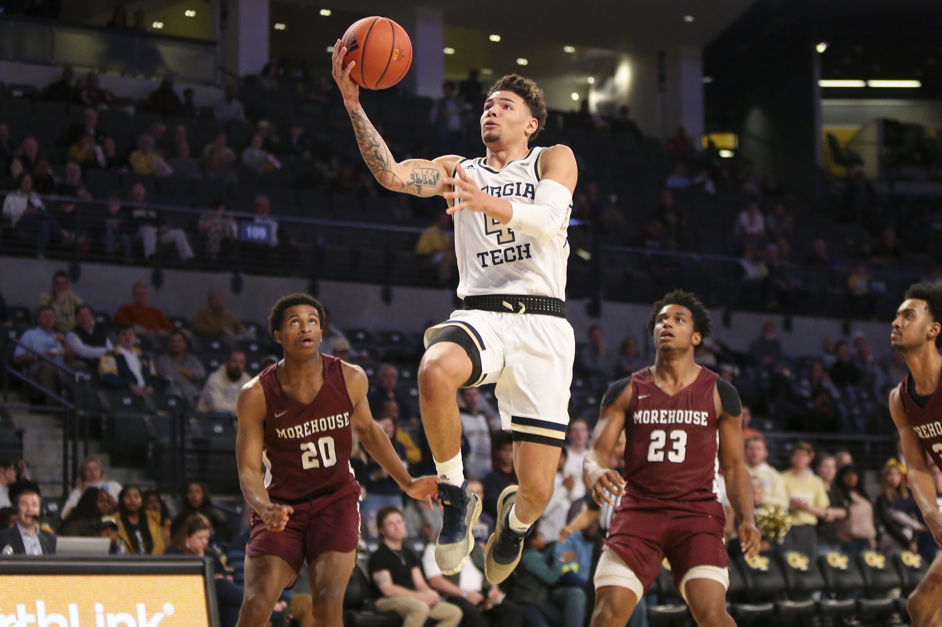Georgia Tech Handles Morehouse - Sports Illustrated Georgia Tech Yellow ...