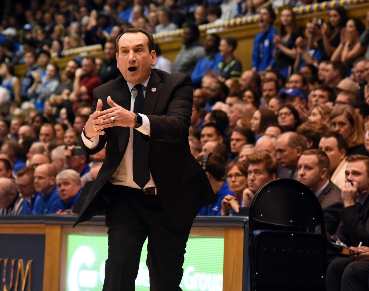 Coach K Apologizes for Scolding Students "But Let's Find a Different ...