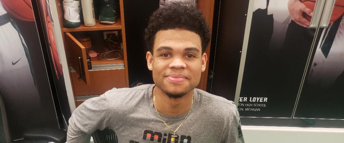 Malik Hall Remains In The Michigan State Starting Lineup Versus ...