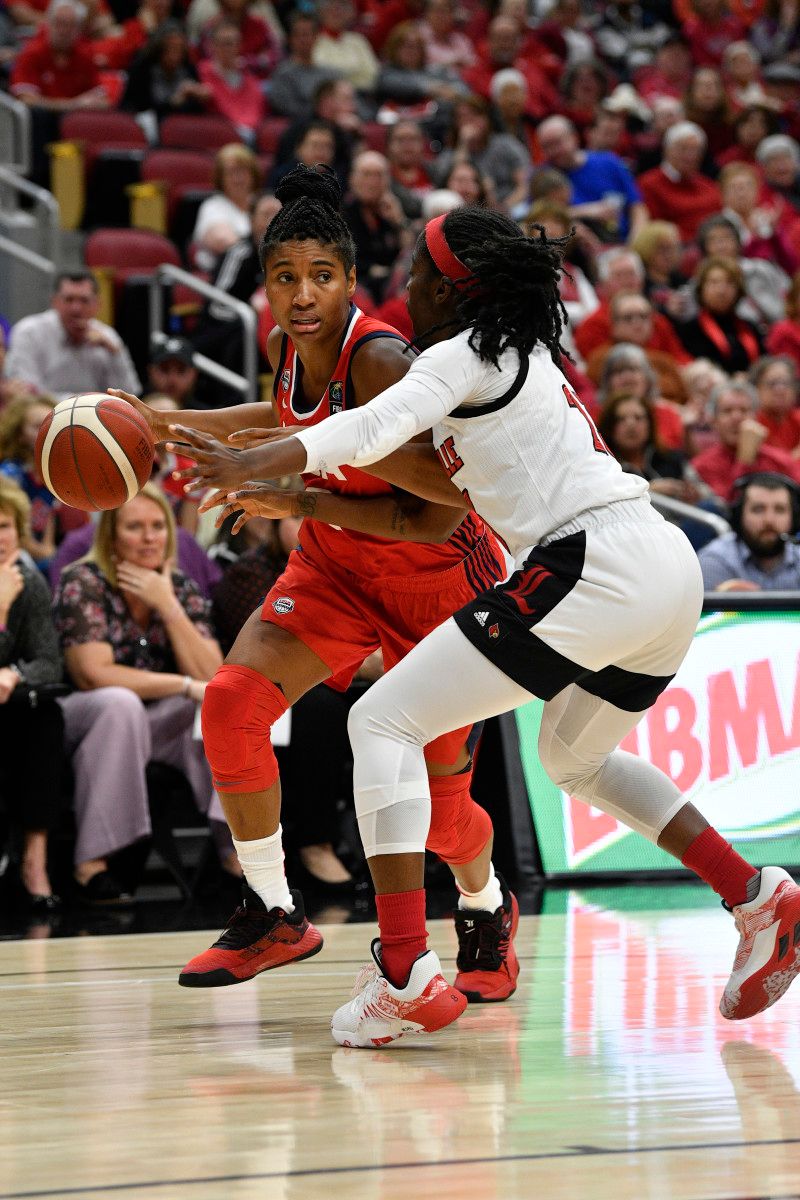 Angel McCoughtry returns to Louisville with Team USA - Sports ...