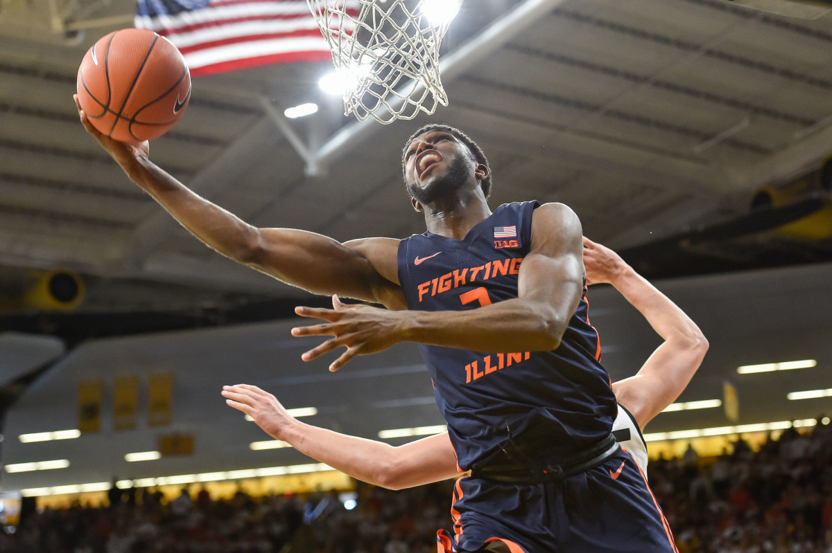 VIDEO: Illinois Forward Kipper Nichols After 72-65 Loss at Iowa ...