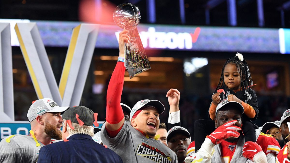 Super Bowl MVP Patrick Mahomes can't wait to share trophy with Kansas ...
