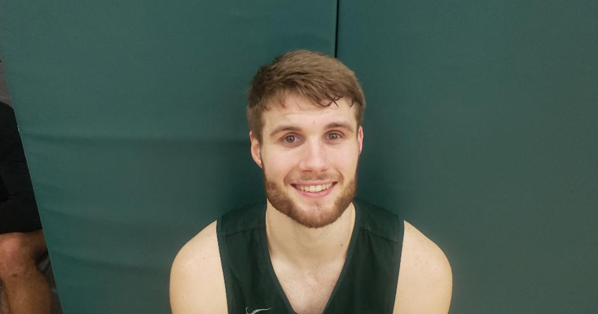 Kyle Ahrens Feeling Better & Ready For Michigan State Vs. Michigan ...