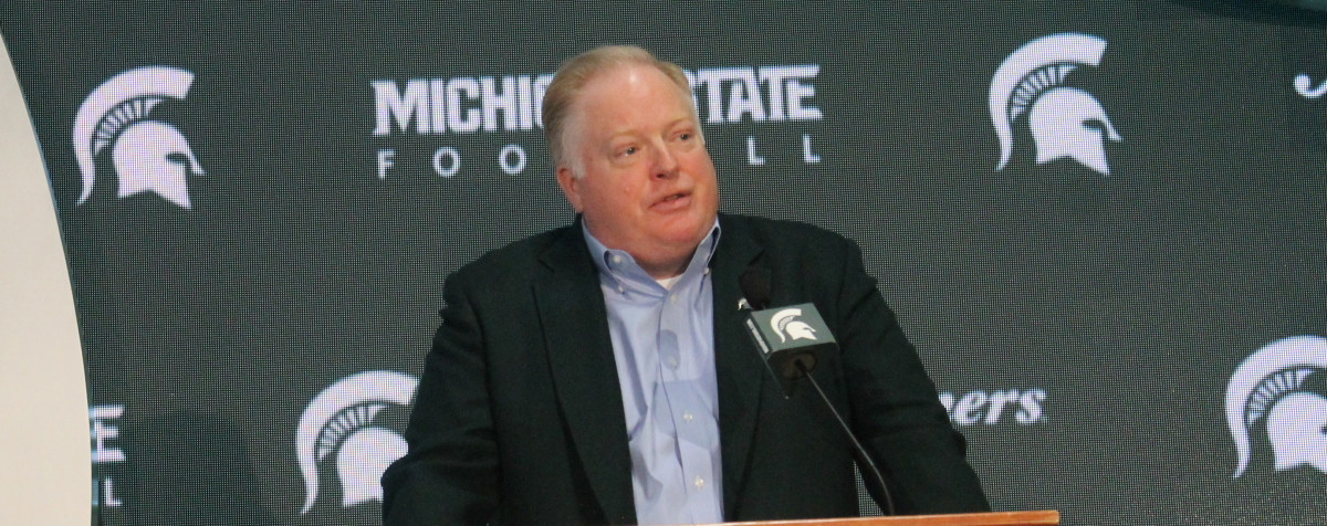 Michigan State AD Bill Beekman Welcomes Mel Tucker To Spartan Football ...