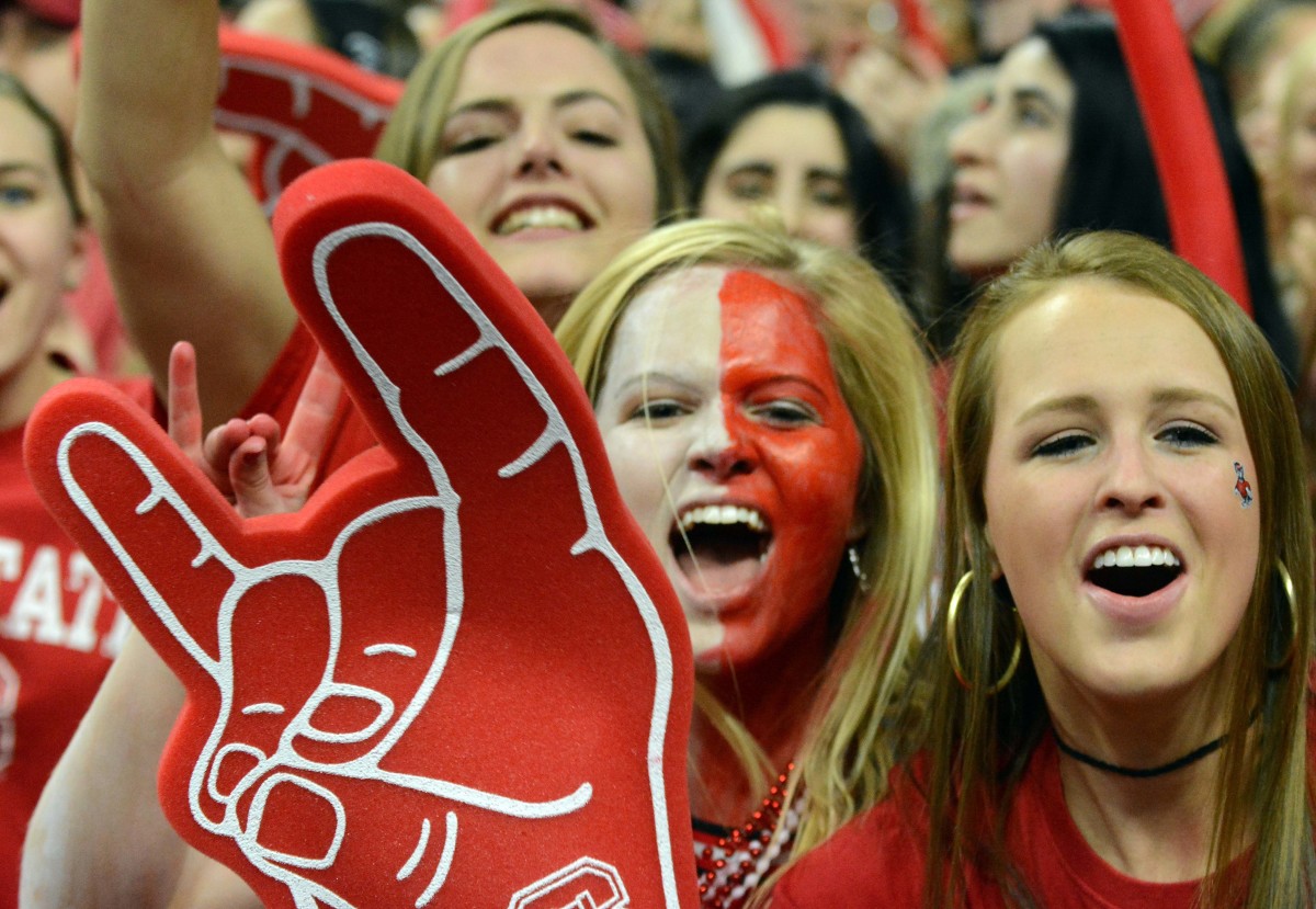 Wolfpack Fans Leaving ACC Tourney Before Their Team - Sports ...