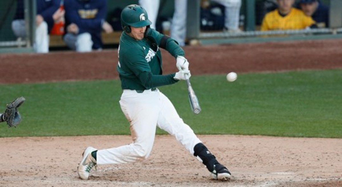 Michigan State Spartan Baseball Cools Off With Doubleheader Loss To ...
