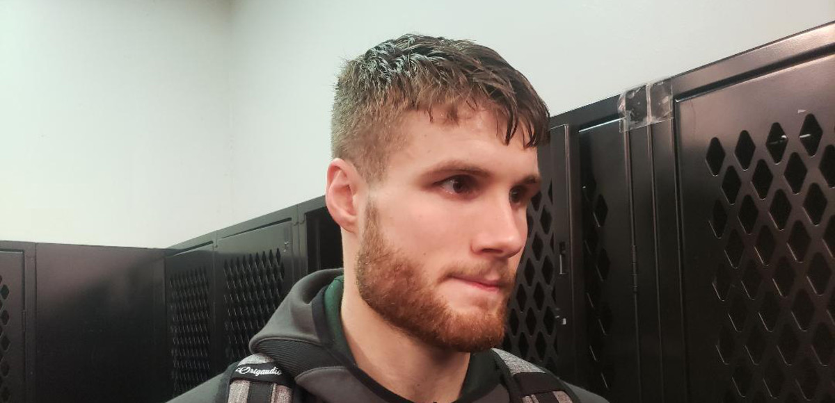 Spartan Wing Kyle Ahrens Talks No. 24 Michigan State Basketball's Win ...