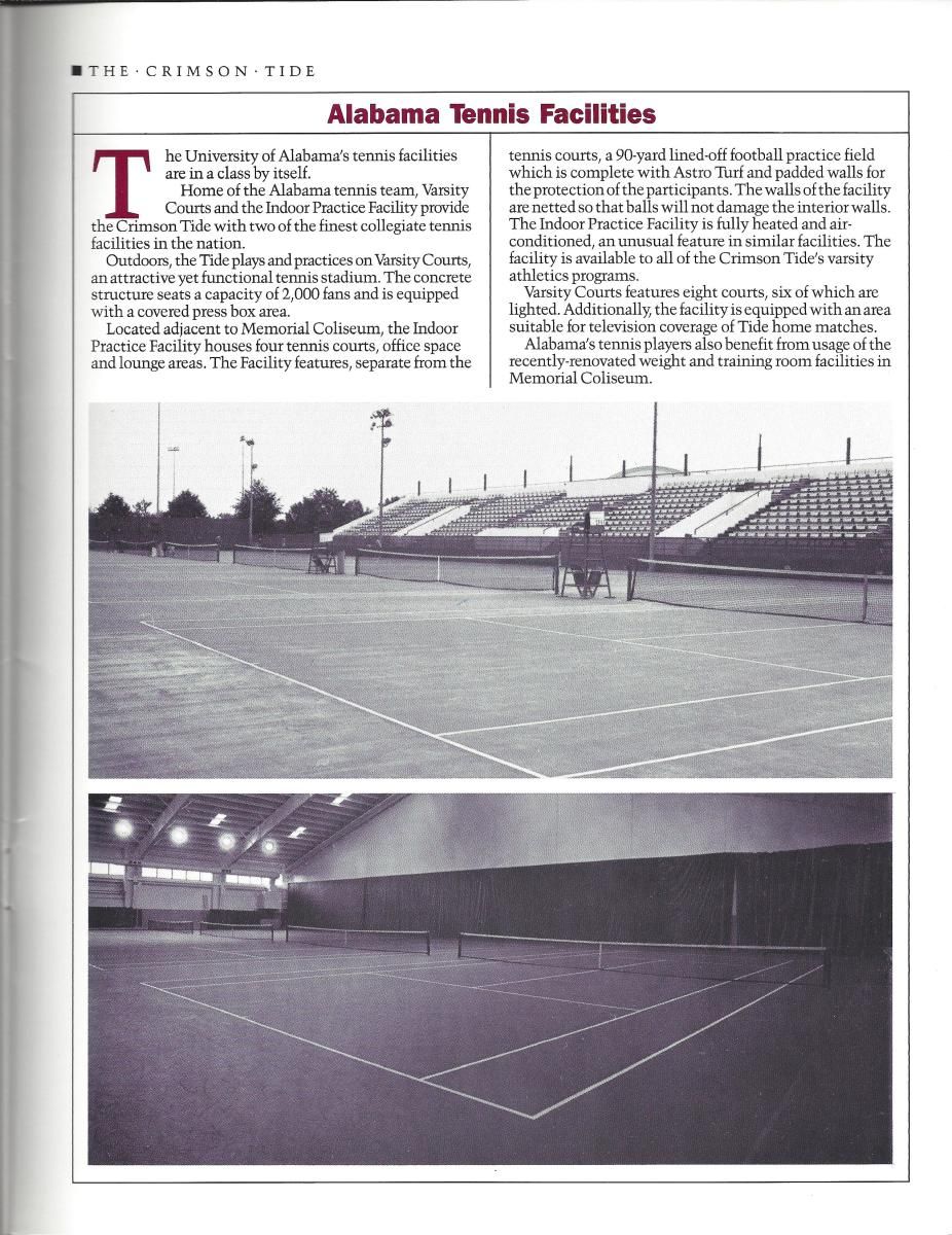 Alaba - ma tennis - Crimson Tide tennis - Coach Tommy Wade - Alabama ...
