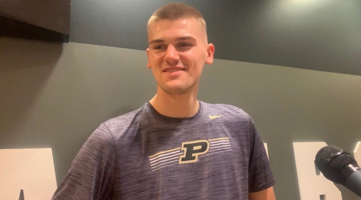 Video: Purdue's Matt Haarms Discusses New Haircut - Sports Illustrated ...