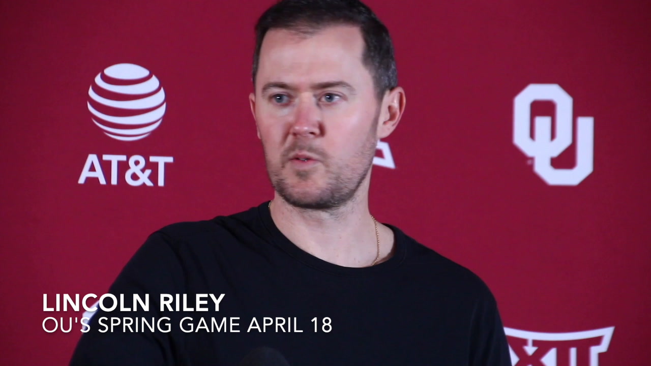 Lincoln Riley talks Baker Mayfield's Heisman Trophy statue - Sports ...