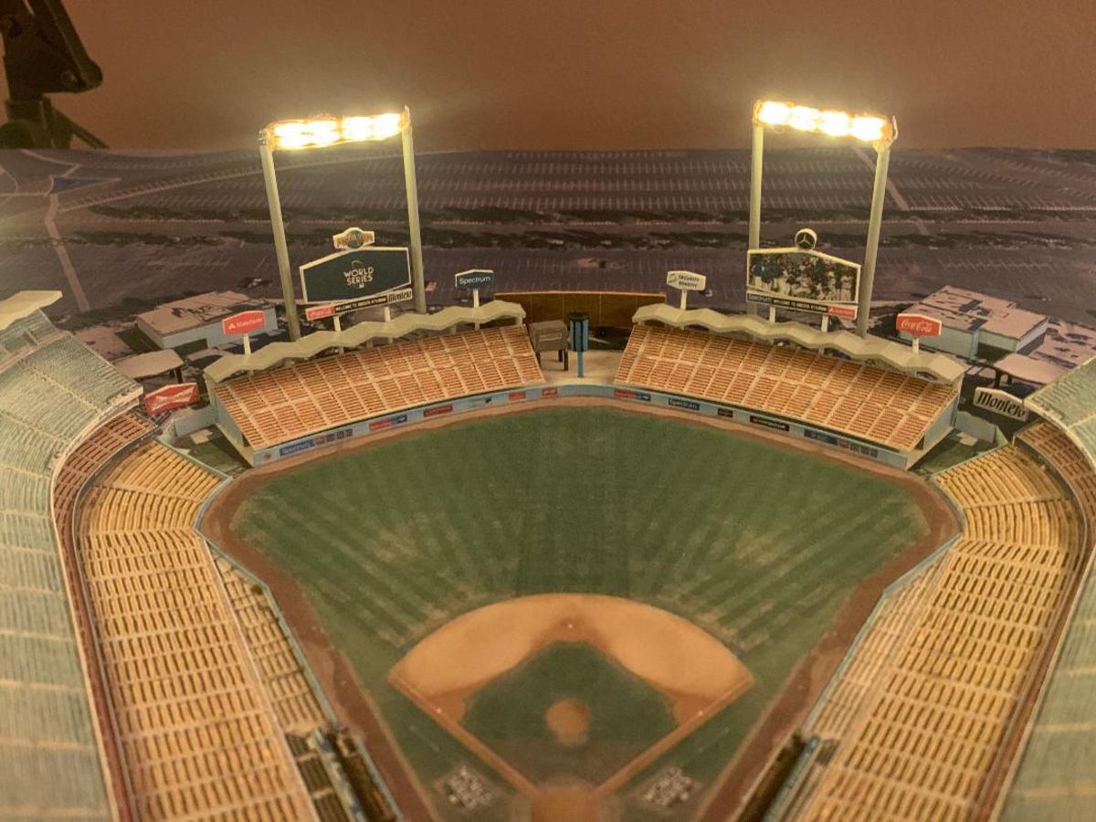Architecture Student Creates To-Scale Model of Dodger Stadium - Inside ...