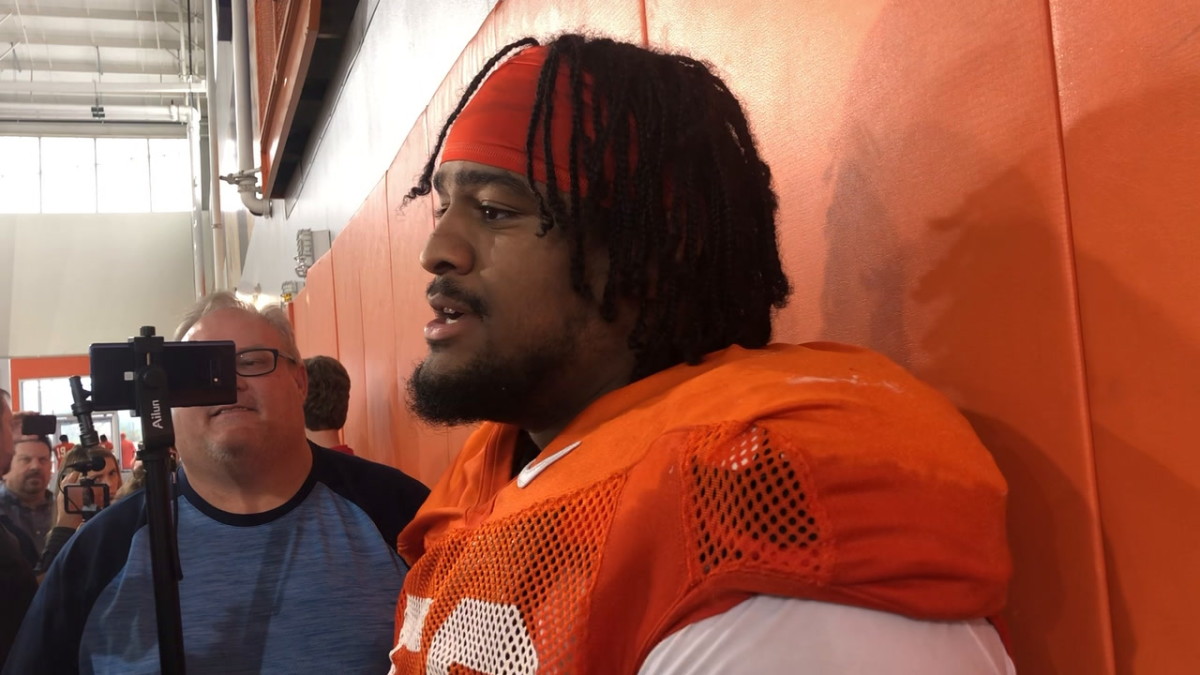 Clemson DT looking forward to playing Virginia - Sports Illustrated ...