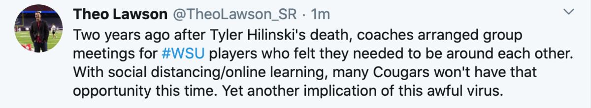 Bryce Beekman started all 13 games for Washington State last season ...
