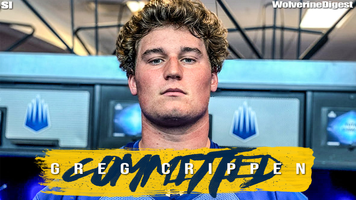 Four-Star OL Greg Crippen Goes Blue - Sports Illustrated Michigan ...