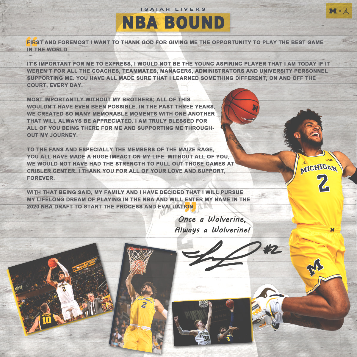 BREAKING: Isaiah Livers Declares For NBA Draft - Sports Illustrated ...