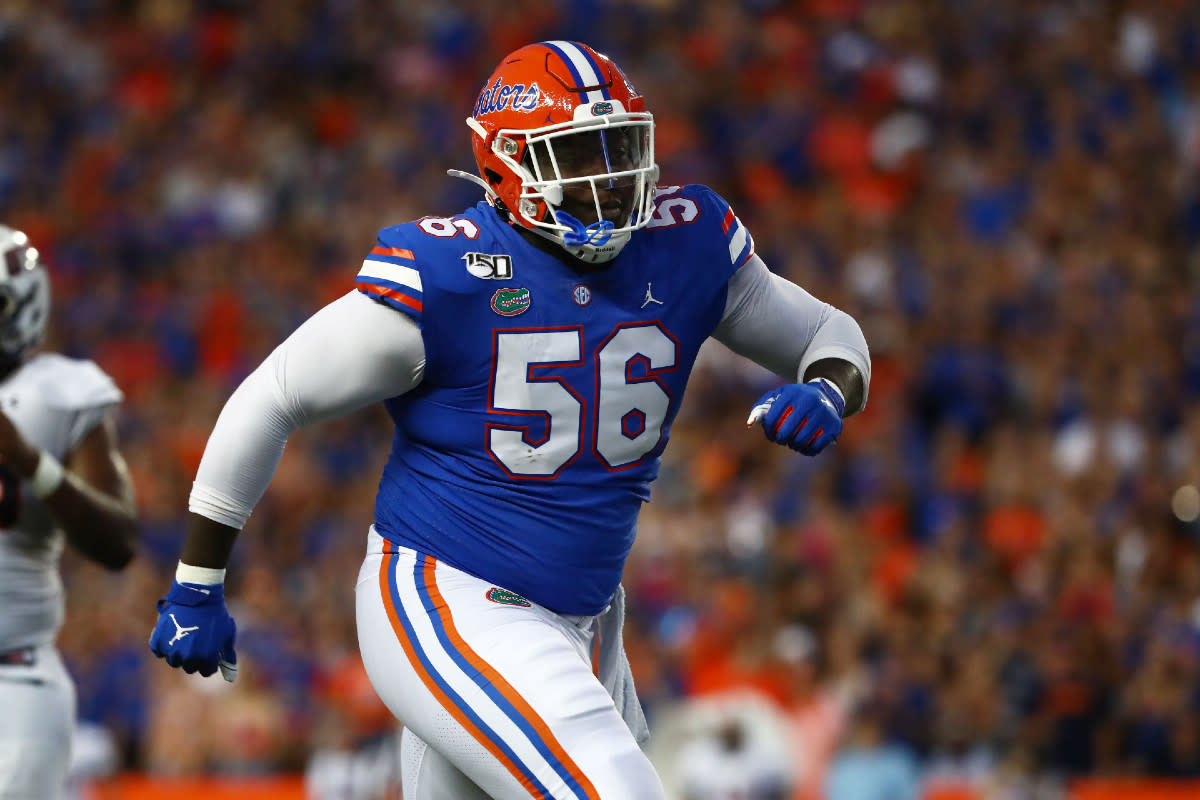 Gators DT Tedarrell Slaton Has Big Shoes to Fill on Defensive Line ...