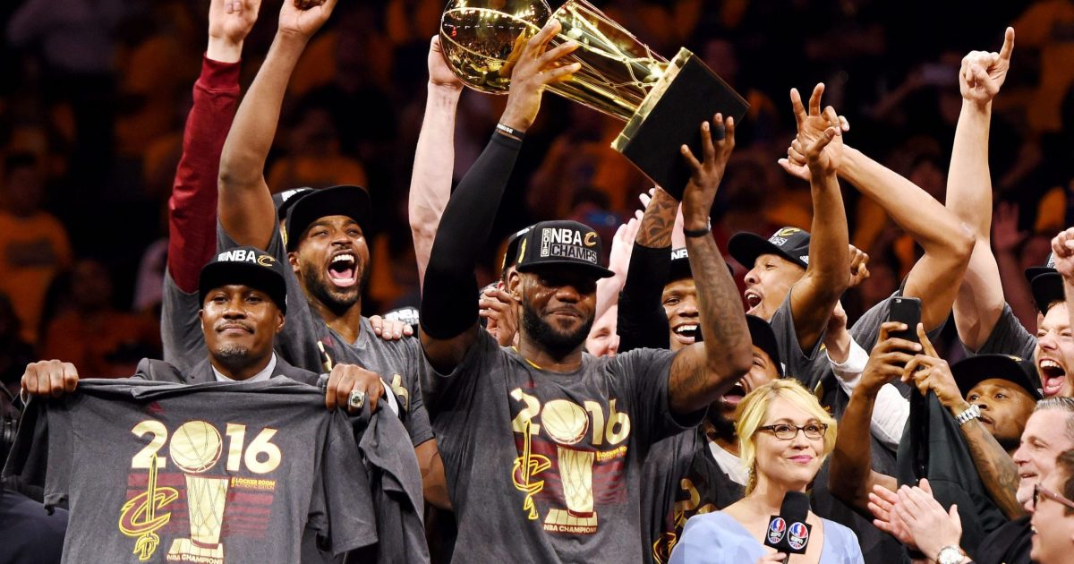 Thompson, Cavs Fans Celebrate 2016 Title ... A Second Time - Sports ...