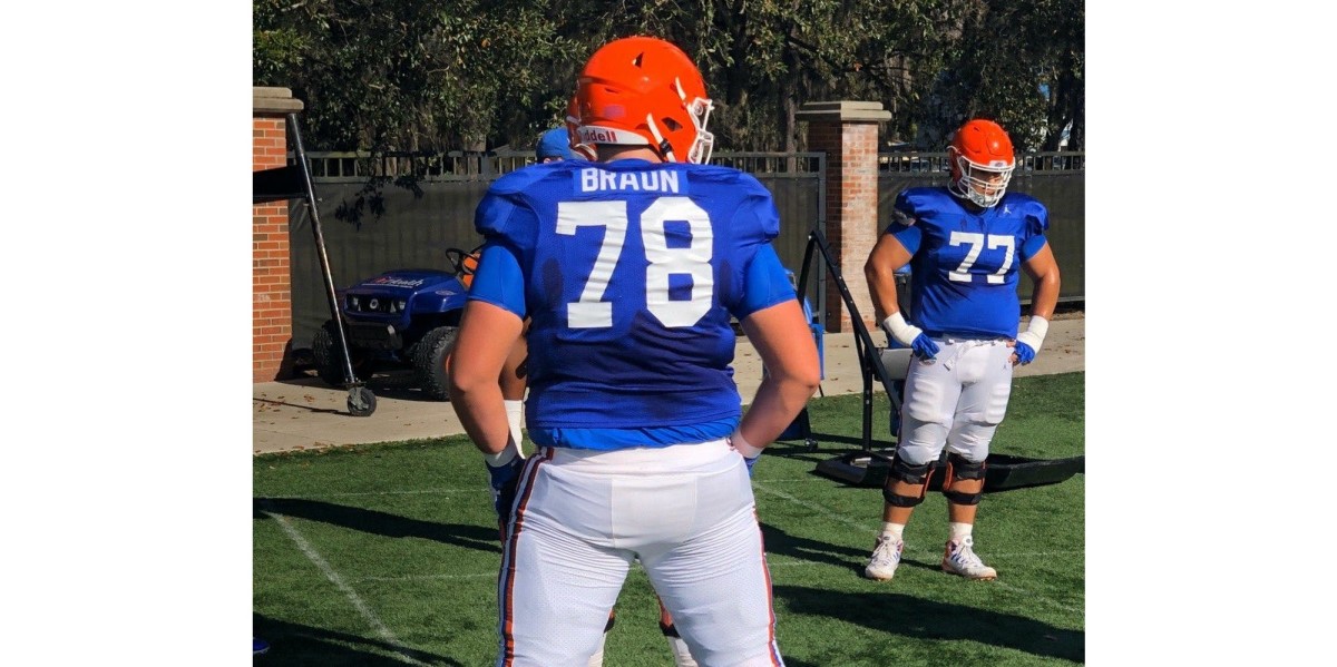 Gators OL Joshua Braun's Versatility Could Pay Off Early - Sports ...