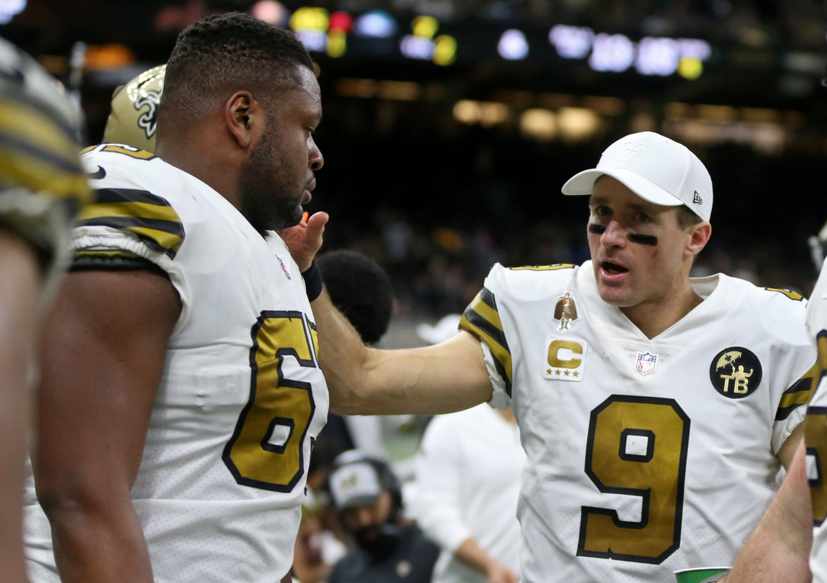 Saints bring back offensive lineman Cameron Tom - Sports Illustrated ...