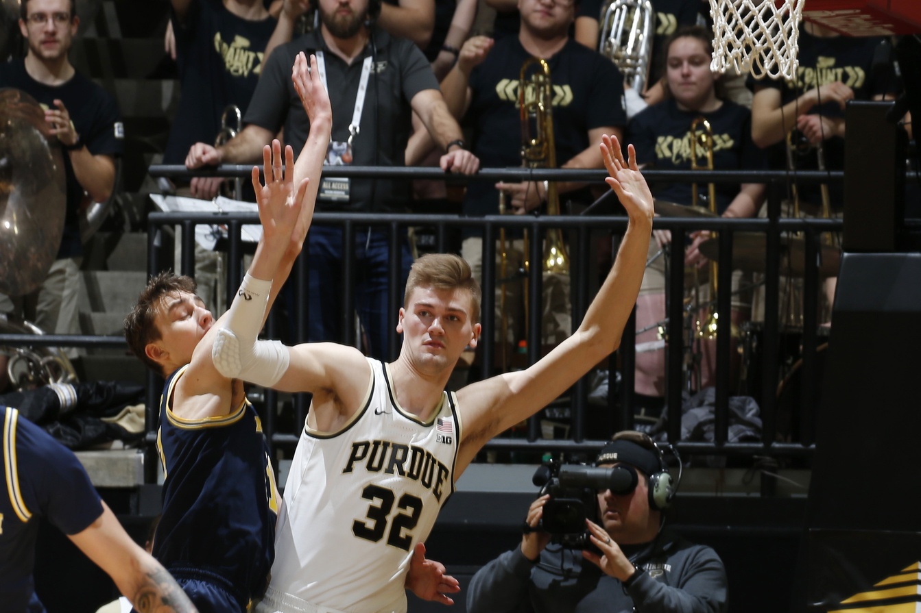 Boston College Makes Top 10 For Purdue Center Matt Haarms - Sports ...