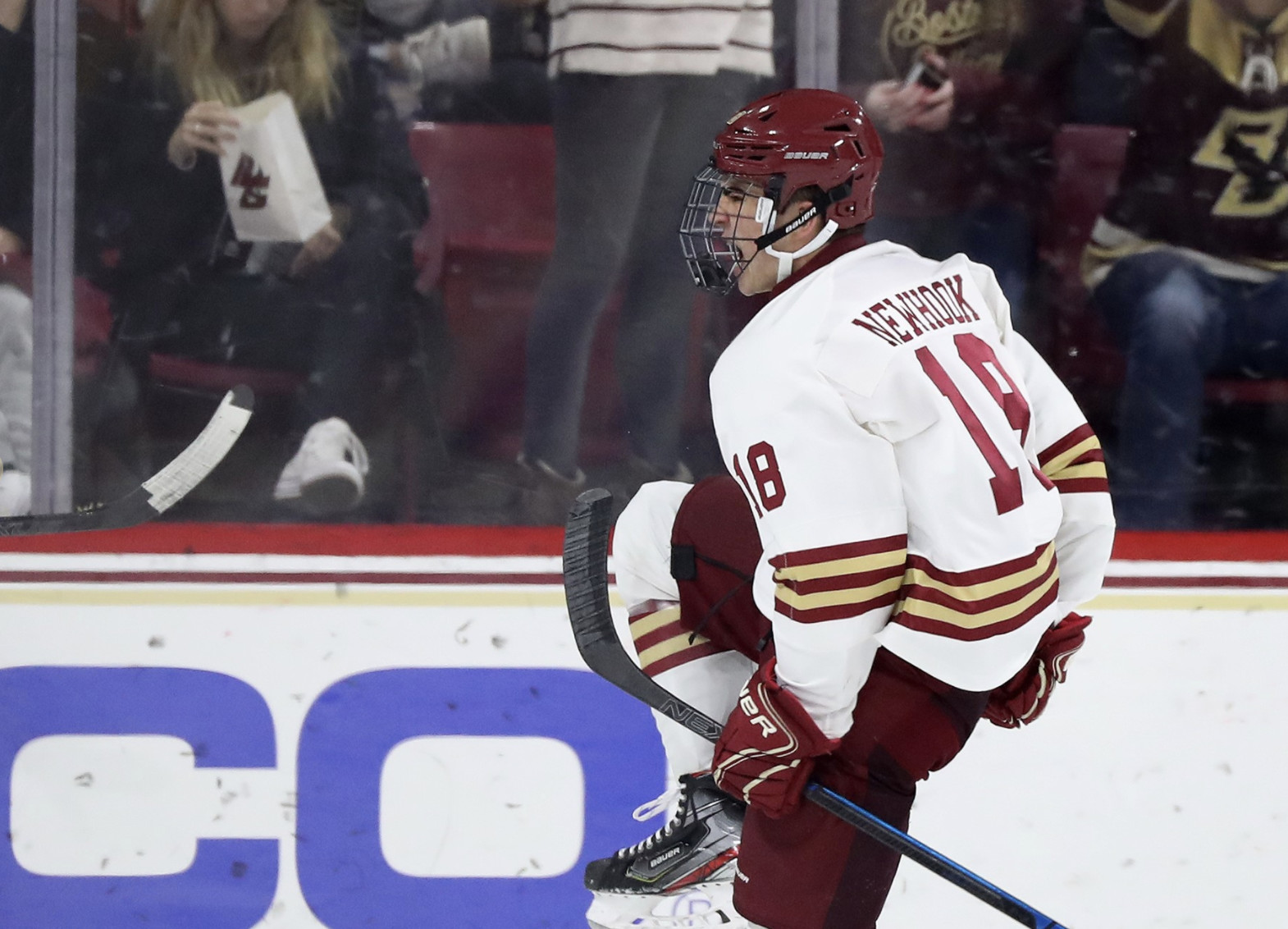 Alex Newhook Becomes First Boston College Player to Win National Rookie ...