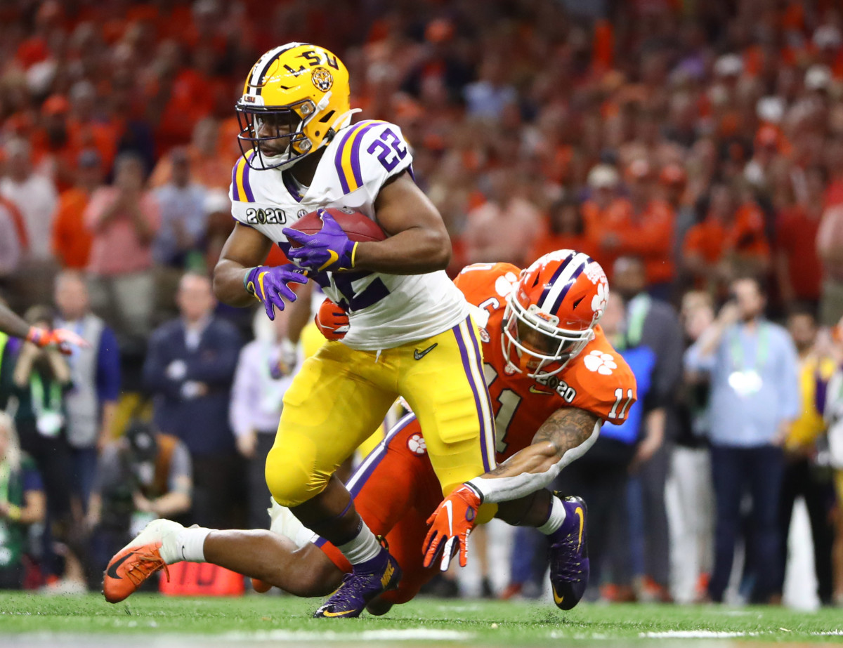 LSU Running Back Clyde Edwards-Helaire’s Draft Stock “Soaring” Says One ...