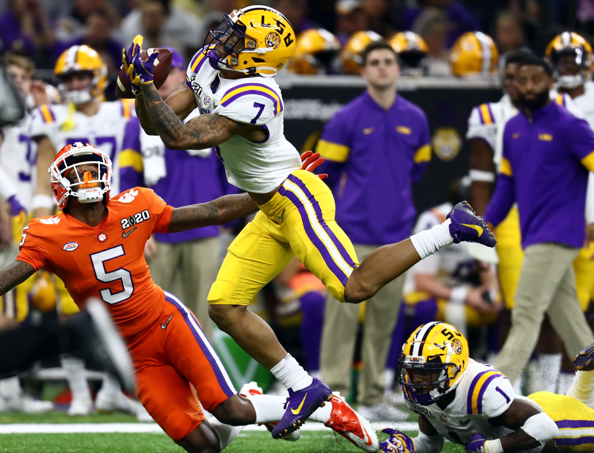 LSU safety Grant Delpit has visited with Atlanta Falcons - Sports ...