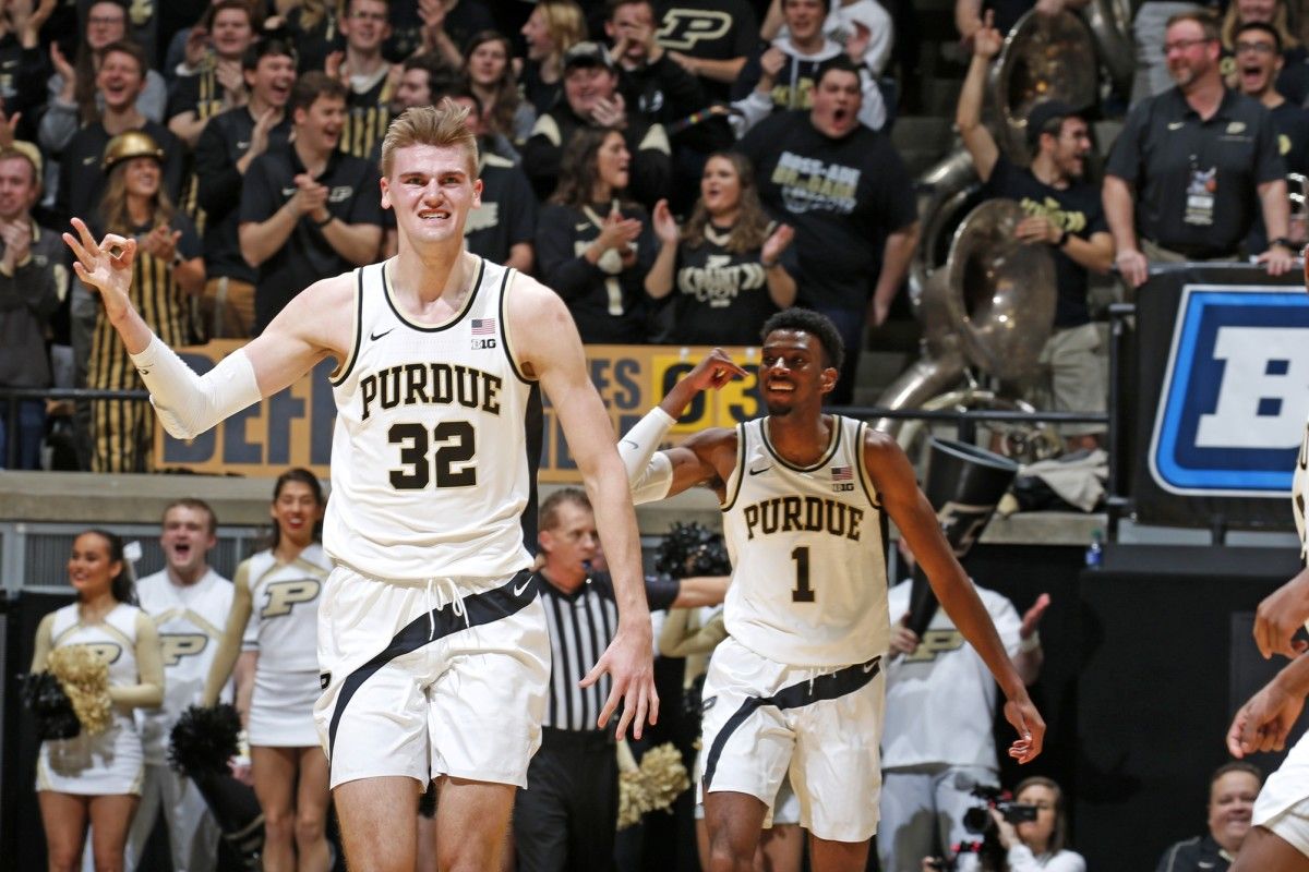 Breaking News: Former Purdue Center Matt Haarms Picks BYU - Sports ...