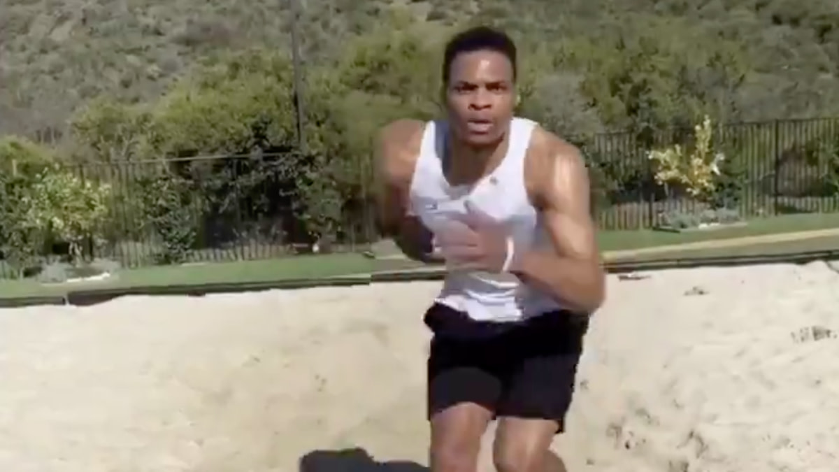 Russell Westbrook shares workout program amid coronavirus hiatus ...