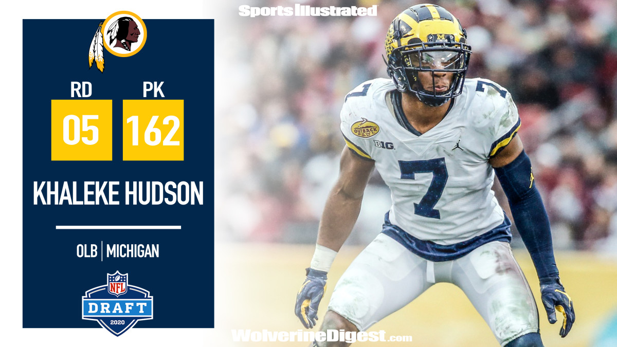 Khaleke Hudson Picked By The Washington Redskins In The Fifth Round ...