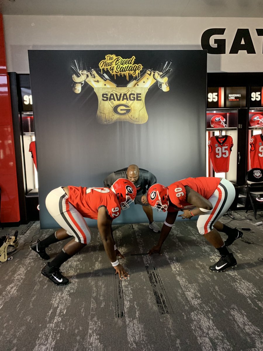 Tyler Booker Has A Strong Bond With Tray Scott of Georgia Football ...