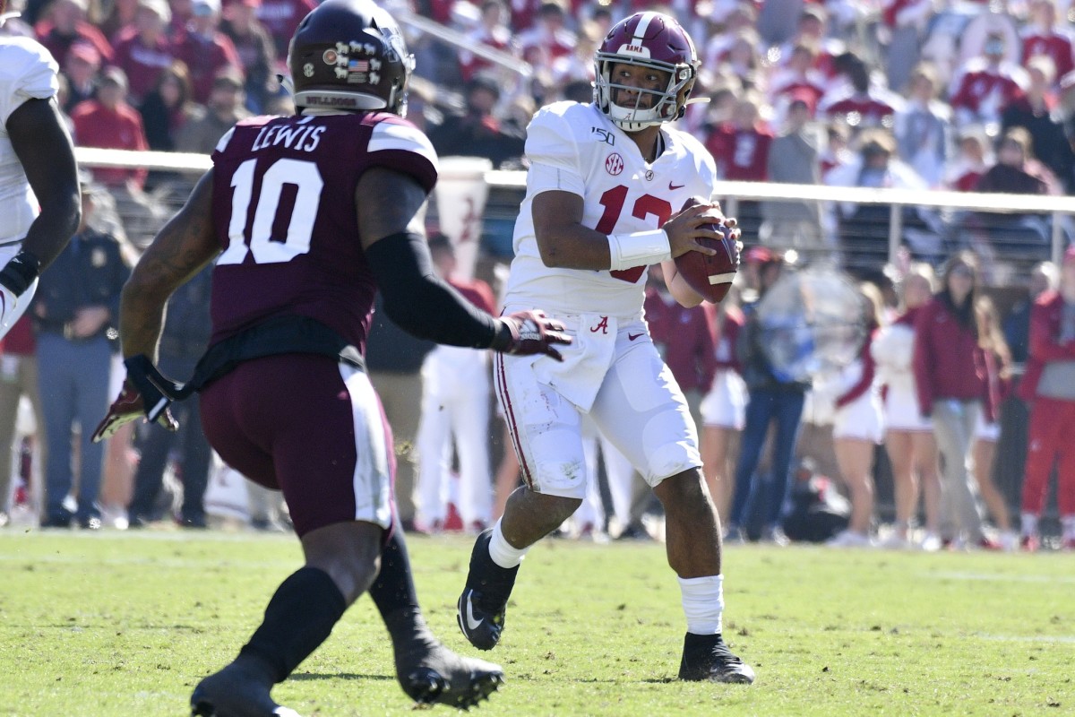 Tua looks to become rare lefty QB success story - Sports Illustrated ...