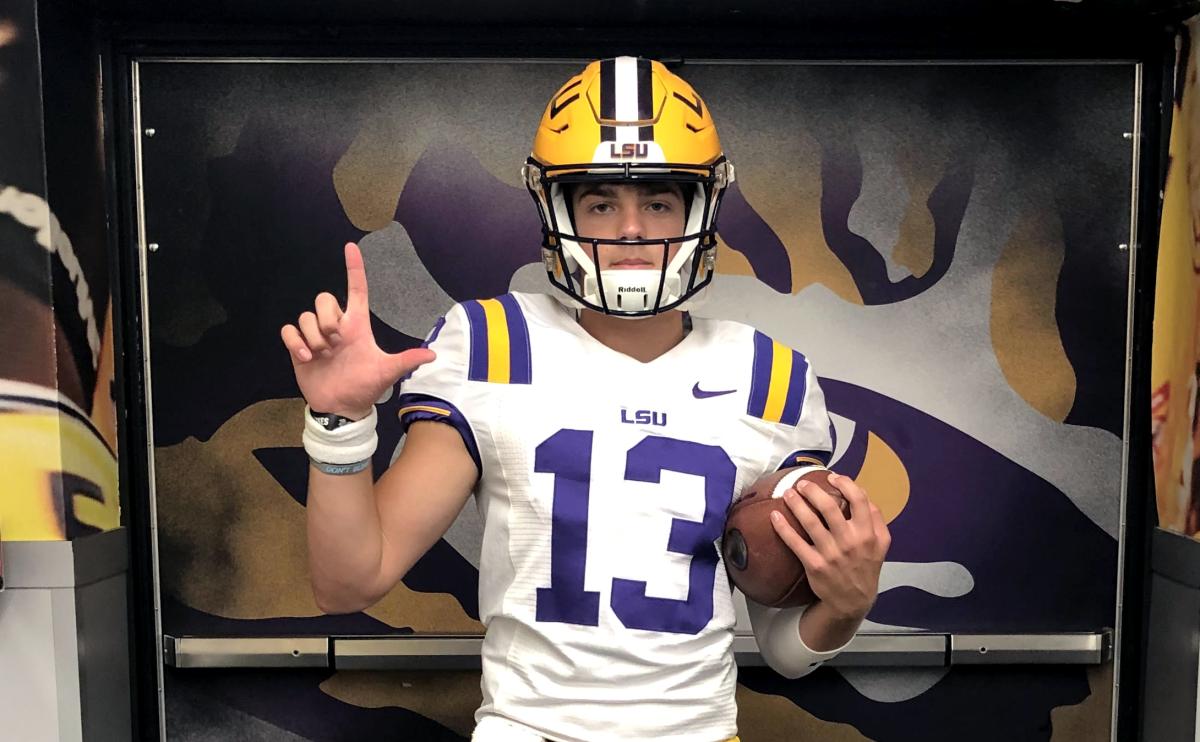 Elite Quarterback Recruit Garrett Nussmeier Picks LSU Football, Details ...