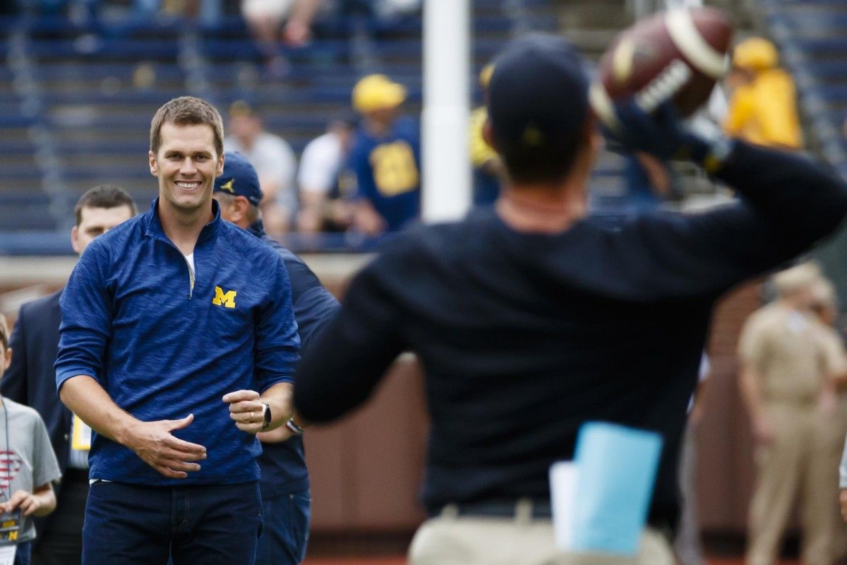 The Greatest Ever: Tom Brady Credits Michigan For Teaching Him How To ...