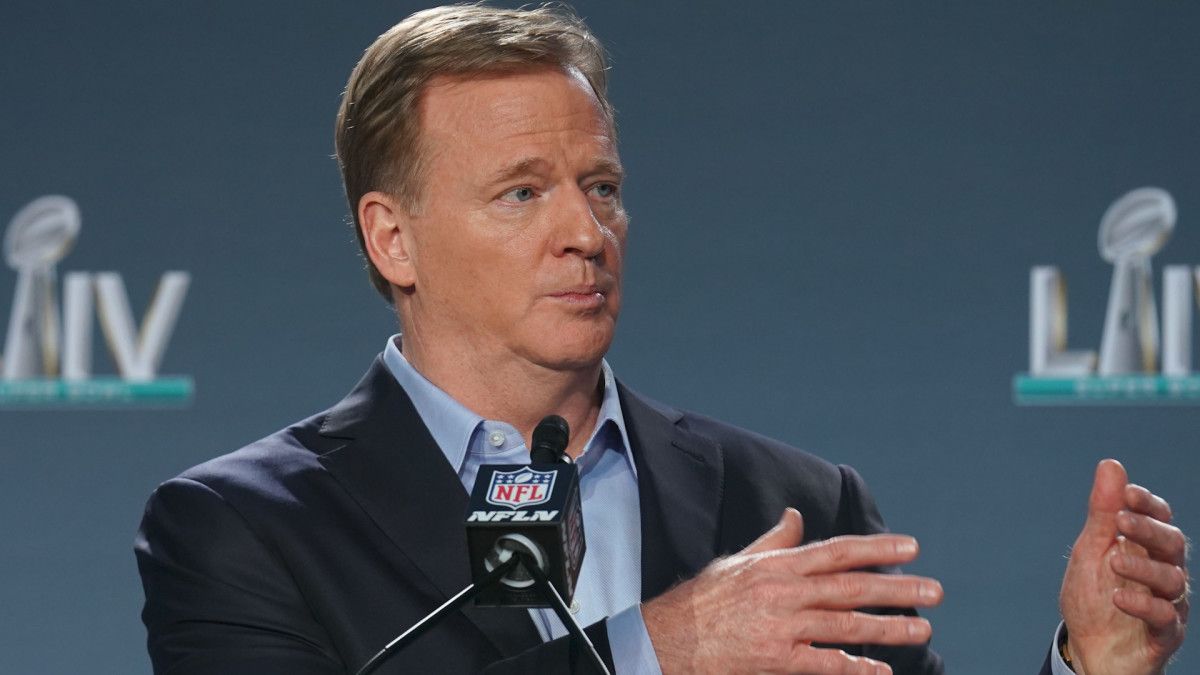 Roger Goodell Shares the NFL's First Stage Plans to Open Practice ...