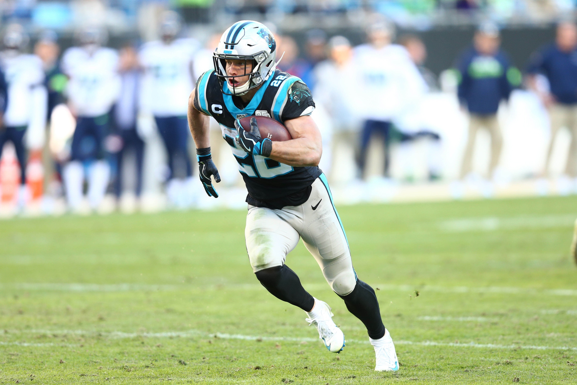WATCH: Christian McCaffrey Makes Sick Behind-the-Back Catch - Sports ...