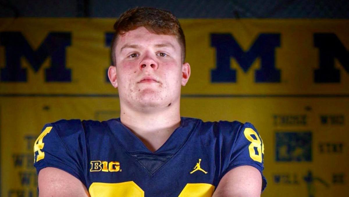 Michigan Staff Impresses Elite 2023 Tight End Mac Markway - Sports ...