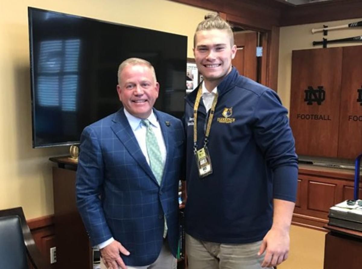 Notre Dame Makes Final 5 For OL Rocco Spindler - Sports Illustrated ...