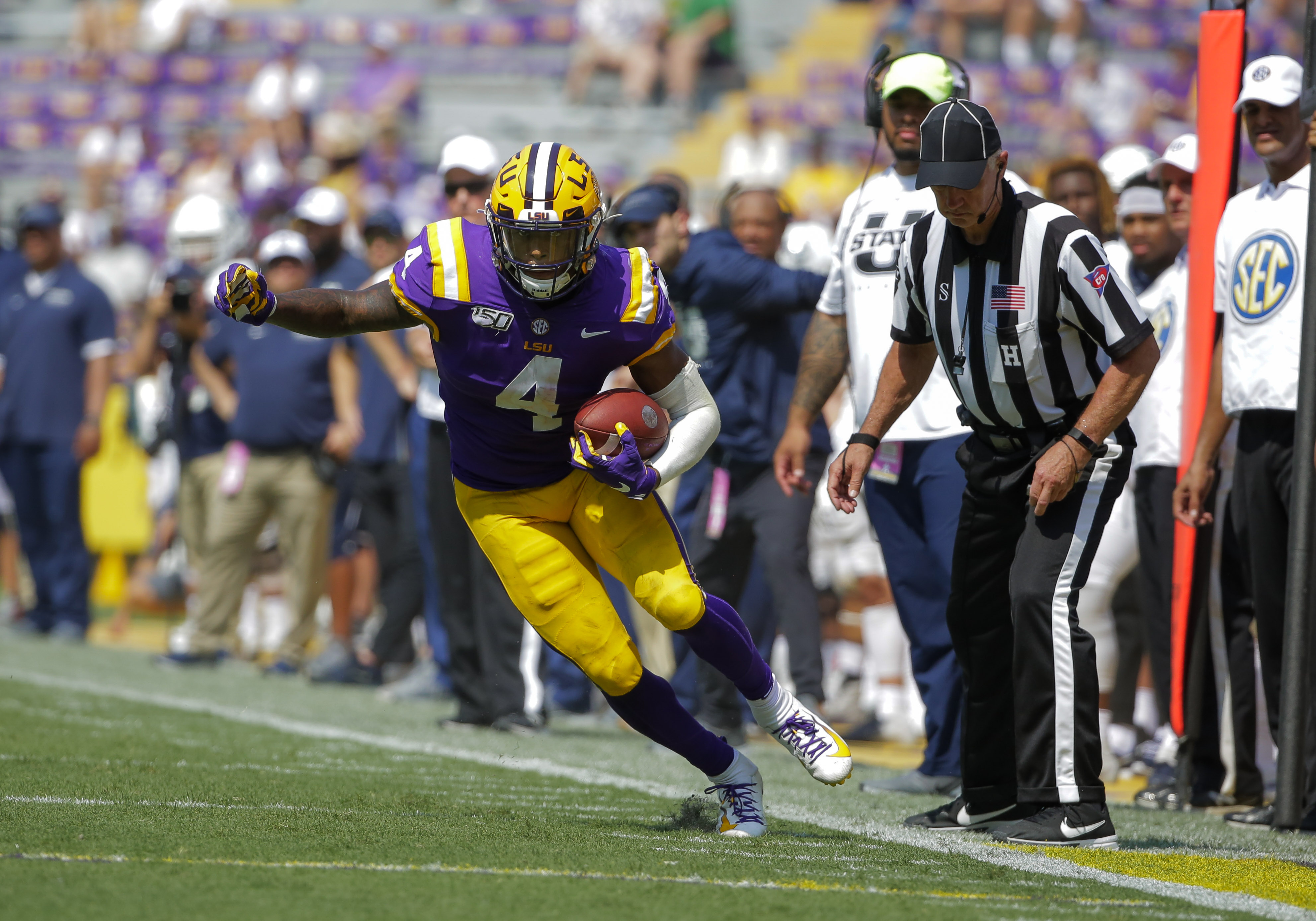 LSU Coach Ed Orgeron Excited By All Four Running Backs Tigers Will ...
