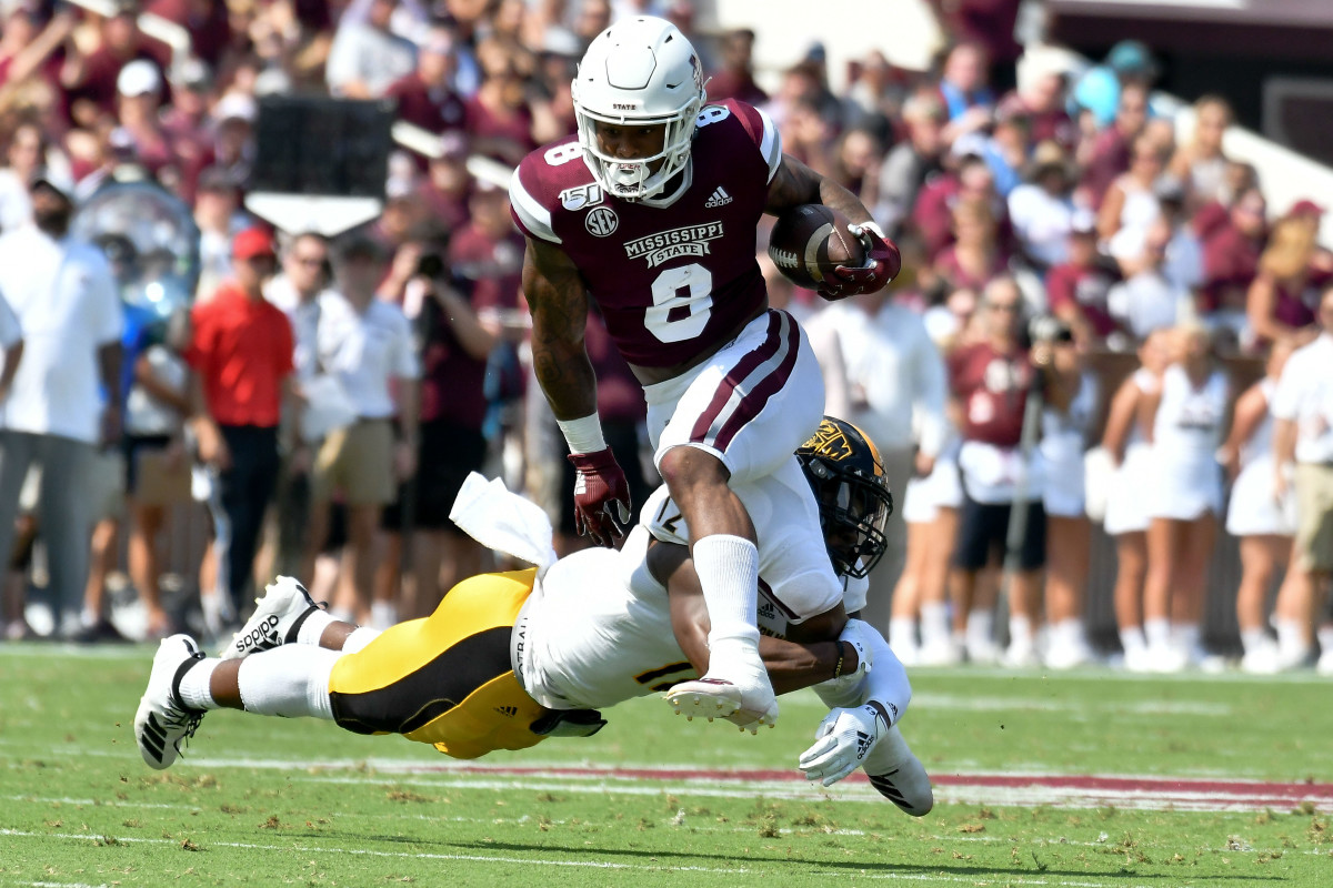 Mississippi State running backs coach Eric Mele talks Kylin Hill, Jo ...