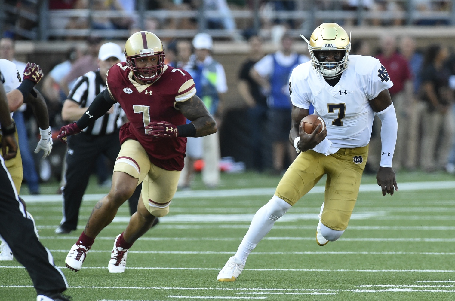 Linebacker Trevin Wallace Cites "Great Relationship" with Boston ...