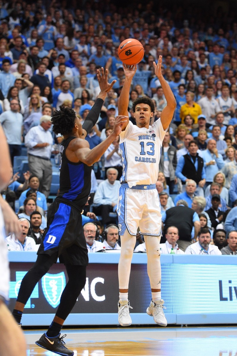 UNC Basketball: Cam Johnson Using Time Off to Teach Younger Brother the ...