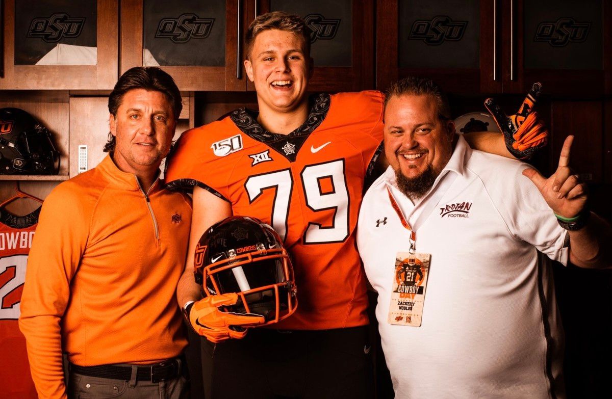 Logan Nobles, Jenks, Oklahoma offensive lineman has committed to ...